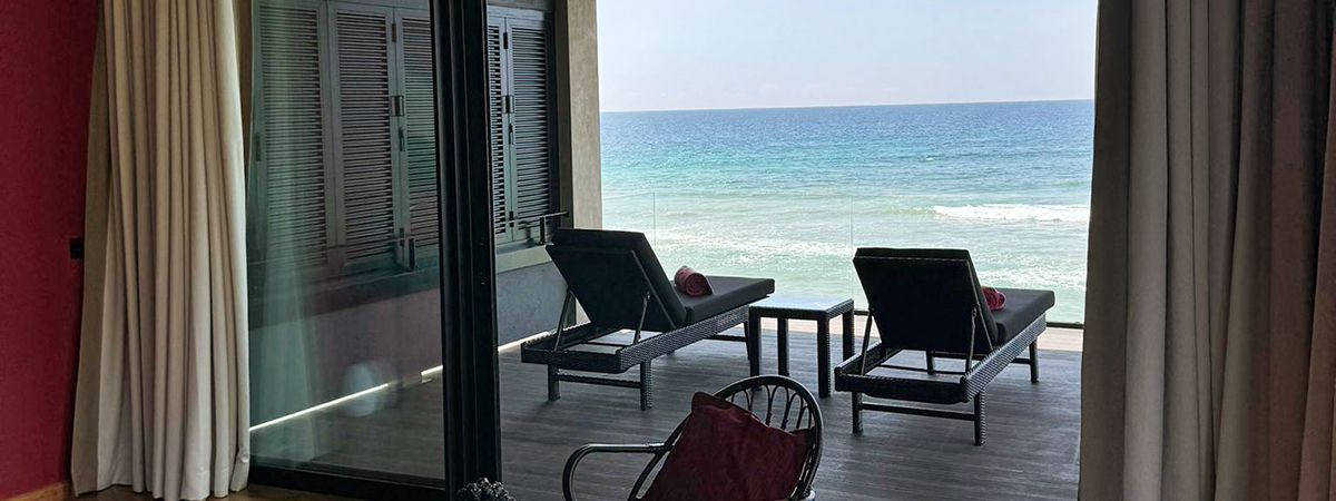 Sunset Suite with Ocean view | DORMERO Hotel Sri Lanka